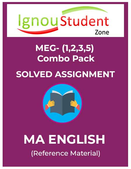 [2025-26] IGNOU MEG (5,7,10,14) Solved Assignment (Combo Pack)