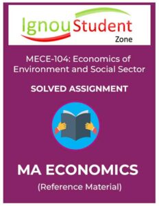 IGNOU MECE 103 Solved Assignment 2025–26