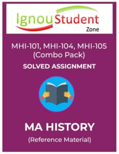 IGNOU MHI 101, 104, 105 Solved Assignment 2025-26 Combo